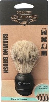 Oh My Wellness | Basicare Men's Grooming Shaving Brush, Personal Care & Beauty